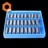 China OEM Tungsten Carbide Brazed Tips YG6 YT5 YW1 Cemented Carbide Tip for sale