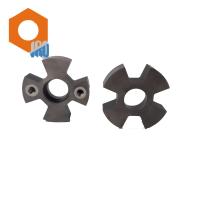 China High Hardness Tungsten Carbide Components M6 / M8 Threaded Hole for sale