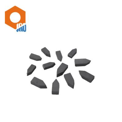 China K10/K20 Tungsten Carbide Brazed Tips For Cutting Hard Steel for sale