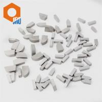 China K10/K20 Tungsten Carbide Brazed Tips For Cutting Hard Steel for sale