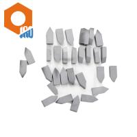 China K10/K20 Tungsten Carbide Brazed Tips For Cutting Hard Steel for sale