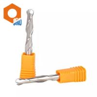 China 2 Flutes End Milling Cutter Ball Nose Insert Cutter AlTiN TiAIN Coating for sale