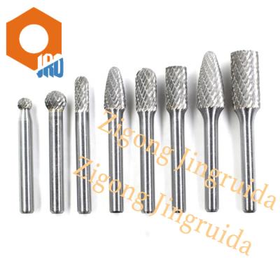China Cemented Double Cut Carbide Burr Rotary Tungsten Carbide Grinding Bit for sale