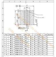China OME Tungsten Carbide Cold Heading Dies For Making Bolt Mould for sale