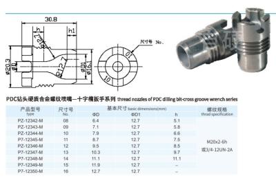 China TC Tungsten Nozzle Cemented Carbide Replacement  For Cutting Abrasives for sale