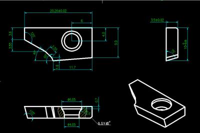 China A1 B1 E1 E2 Carbide Valve Seat Cutter Alternative Brand Serdi Newen for sale