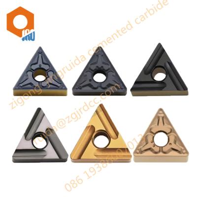 China TNMG160412 Tungsten Carbide Turning Inserts For Cut Hardened Steel for sale