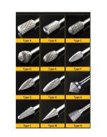 China OEM / ODM Carbide Burr Rotary File Bit For Edge Chamfering for sale