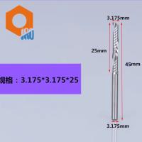 China Tungsten Carbide End Mill Bits 1 Flutes AAA Cutter For Wood for sale