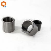 China OEM Tungsten Carbide Bushing Carbide Sleeves With Aligning Groove And Oil Hole for sale