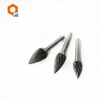 China Abrasion Proof Tungsten Carbide Grinding Bit For Grinding Metal Burrs Deburring Tool for sale