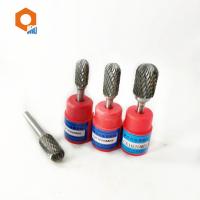 China 1/4inch 6mm Shank Double Cut Carbide Burr Solid Carbide Burrs for sale