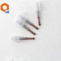 China M8 Three Teeth Thread End Milling Cutter HRC65 Tungsten Carbide Milling Bits for sale