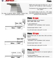 China Custom Tungsten Carbide Pilot 9.97 To 7.98 For Valve Seat Machine for sale