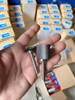 China 6mm Diameter Shank Double Flutes Burr Tungsten Carbide Rotary Burr With  For Cut aluminum or Wood for sale