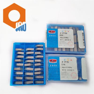 China ZGCC Zigong Tungsten Carbide Brazed  Tips Cemented Carbide Brazed Tips for sale