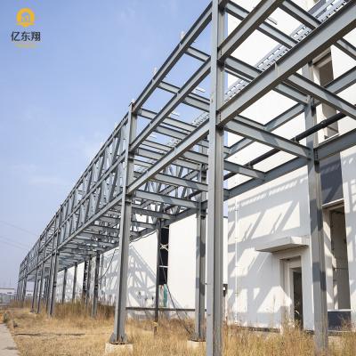 China 1 - 20 Layers Multi Storey Steel Building Construction Q235 Q355B With H&I Section Frame for sale