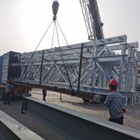 China Modular Metal Frame Workshop Prefabricated Metal Warehouse Buildings for sale