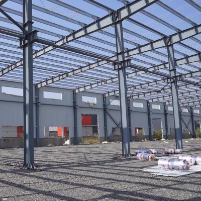 China Multistory Prefabricated Metal Buildings Steel Frame Structure Building Construction for sale
