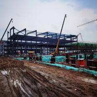 China Customized Galvanized Fireproof Steel Structure Building Pre-engineered Steel Building for Industrial Use for sale