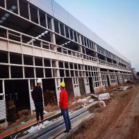 China Architectural Prefabricated Steel Structure Construction Building Warehouse for sale