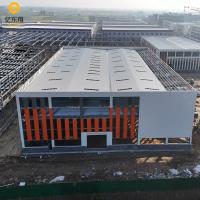 China Industrial Prefabricated Steel Frame Contruction Buildings Large Span Steel Structure Warehouse for sale