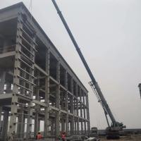 China Round Bar Brace Water Proof Fire Resistance Steel Structure Workshop Prefabricated Steel Building for Construction for sale