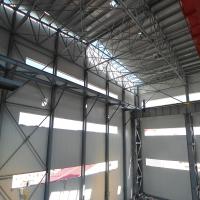 China Water Proof Fire Resistance Steel Structure Workshop with Parapet Wall As Requested and Hot DIP Galvanized Prefabricated Steel Workshop for sale