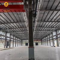 China PKPM Drawing Steel Structure Building With Welded H Steel Column And Hot Rolled H Beam Material Selection for sale