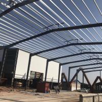 China Prefab Modern Steel Frame House Eco Friendly Construction Steel Structure Building for sale