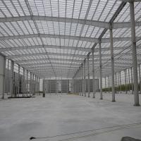 China Modern Galvanized Steel Frame Building Construction With High Weather Resistance for sale