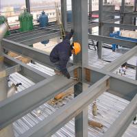 China Prefabricated Steel Warehouse Building 30m Span Corrosion Resistant for sale