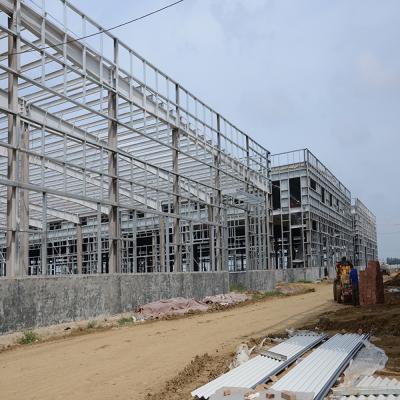 China Prefabricated Steel Structure Factory with Bolt Connection Q235 Q355 for sale