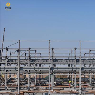 China Flexible Light Steel Frame Building Construction Galvanized Low Maintenance for sale