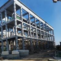 China Strong And Eco Friendly Steel Frame Building Construction Sustainable Steel Structure for sale