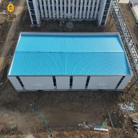 China ASTM A36 Steel Structure Hangar Buildings 150m Length 100m Width 6.5m Eave Height for sale