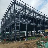 China Custom Prefabricated Steel Structure Building Multi Storey Structural Steel Construction for sale