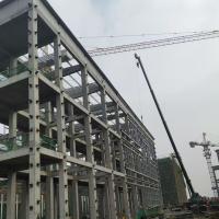 China Steel Deck Flooring Multi Storey Steel Building with Q235B Q355B ASTM A36 Steel for Apartment and Office Steel Structure Building Construction for sale