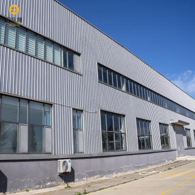 China Industrial Waterproof Steel Structure Warehouse Business Expansion And Progress for sale