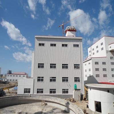 China Safe Durable Prefabricated Steel Frame Building Construction Steel Structure Workshop for sale