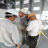 China Modular Steel Frame Building Construction Industrial Prefabricated Metal Buildings for sale