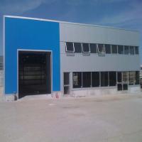 China Pre Engineered Steel Structure Warehouse with Q355/Q235B Frame for sale