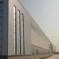 China Large Span Steel Frame Building Construction Corrosion Resistance High Durability for sale