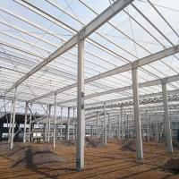 China Galvanized Prefab Steel Hangar Buildings Q235B Q345B Steel Construction Warehouse for sale