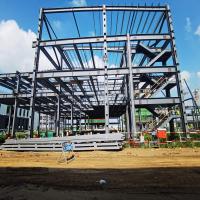 China Durable Steel Storage Warehouse Prefabricated Steel Warehouse Buildings for sale