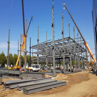 China Customized Steel Structure Prefab Building Construction Pre Fabricated Steel Structure Building for sale
