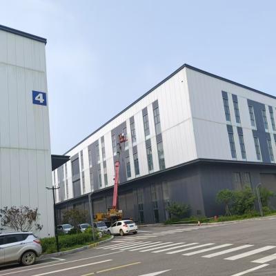 China Workshop Custom Prefabricated Buildings Steel Structure Metal Modern Factory Building for sale