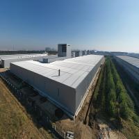 China Large Span Pre Engineered Steel Warehouse Prefabricated Steel Structure Cold Room Storage for sale