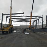 China Modular Steel Frame Building Workshop Prefabricated Metal Structure Warehouse for sale