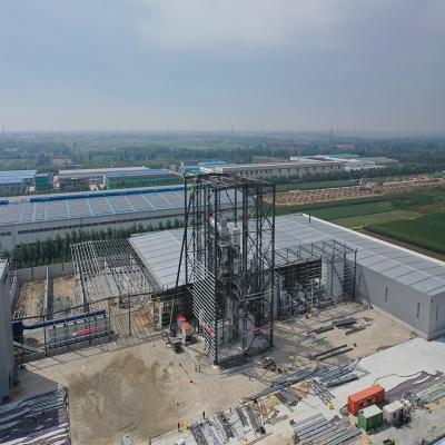 China Structural Construction Metal Building Modular Steel Structure Storage Warehouse for sale